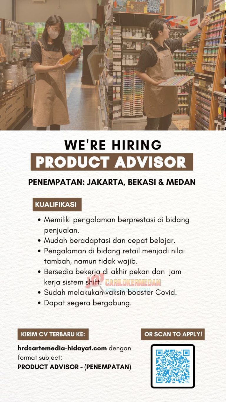 Loker Di CV Artemedia Hidayat Indonesia Medan Juni 2025