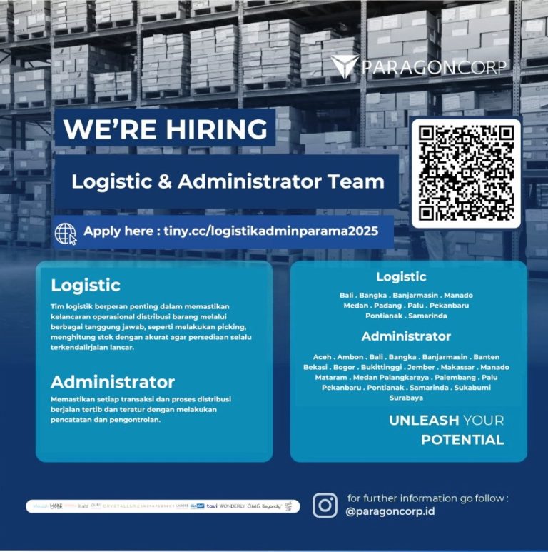 Loker Di PT Paragon Technology And Innovation Medan Juli 2025