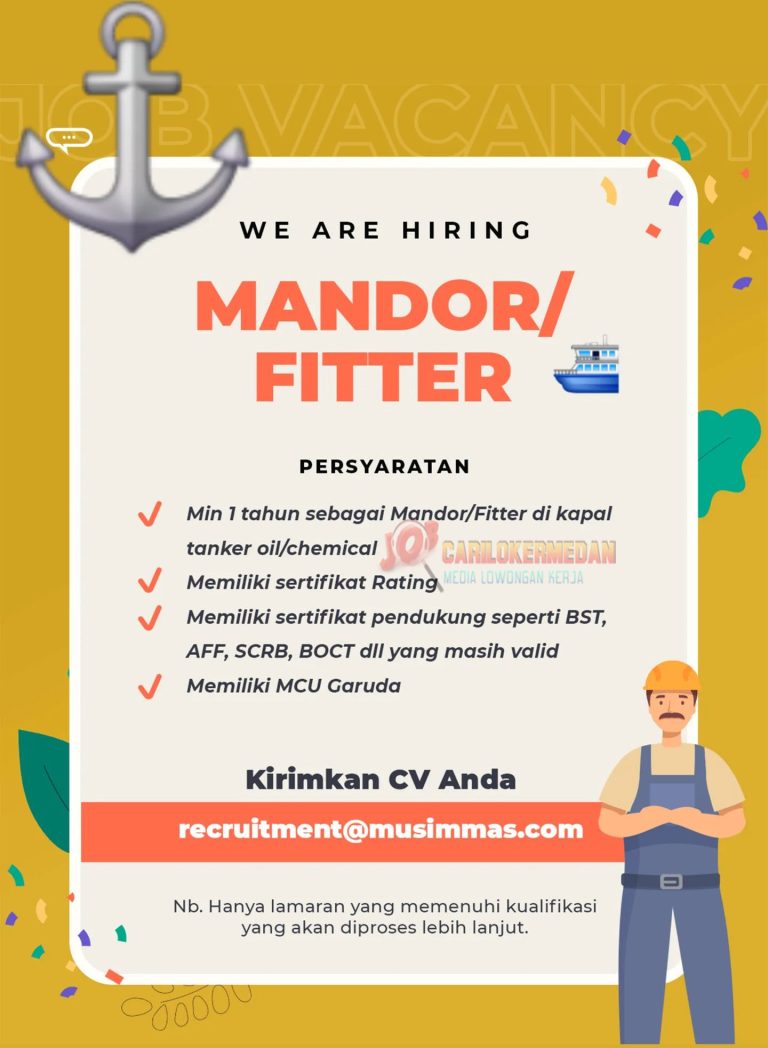 Lowongan Kerja Di PT Musim Mas Group Januari 2026